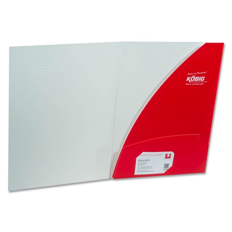 DIN A4 Mappen beim Hersteller drucken lassen