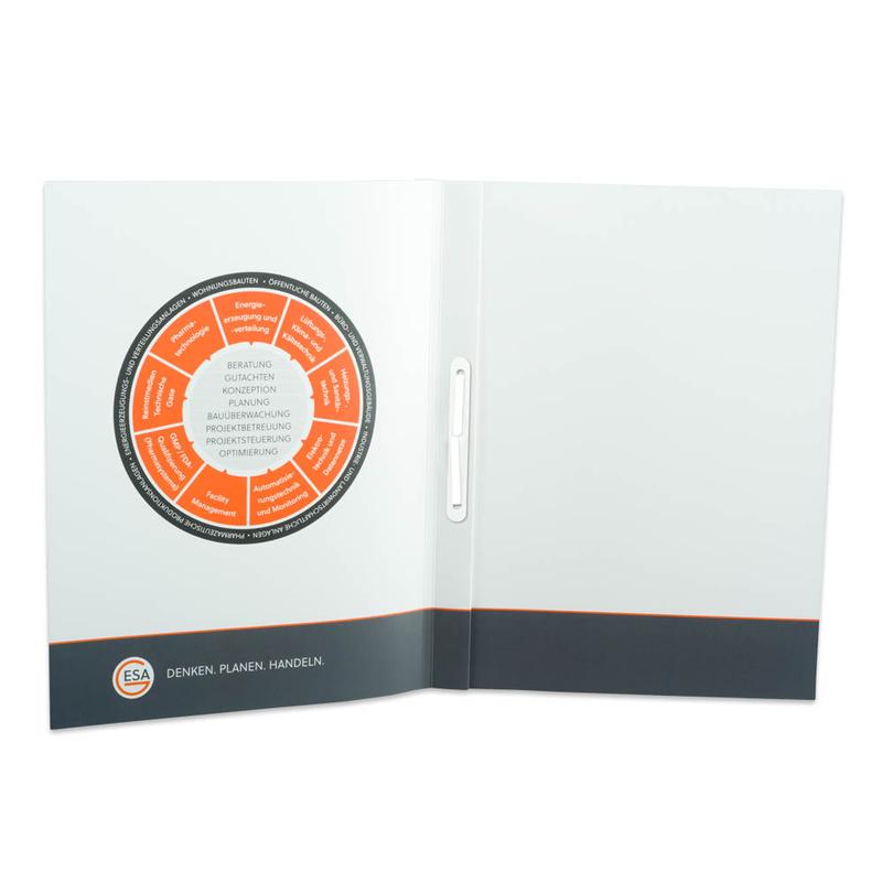 DIN A4 Mappen beim Hersteller drucken lassen